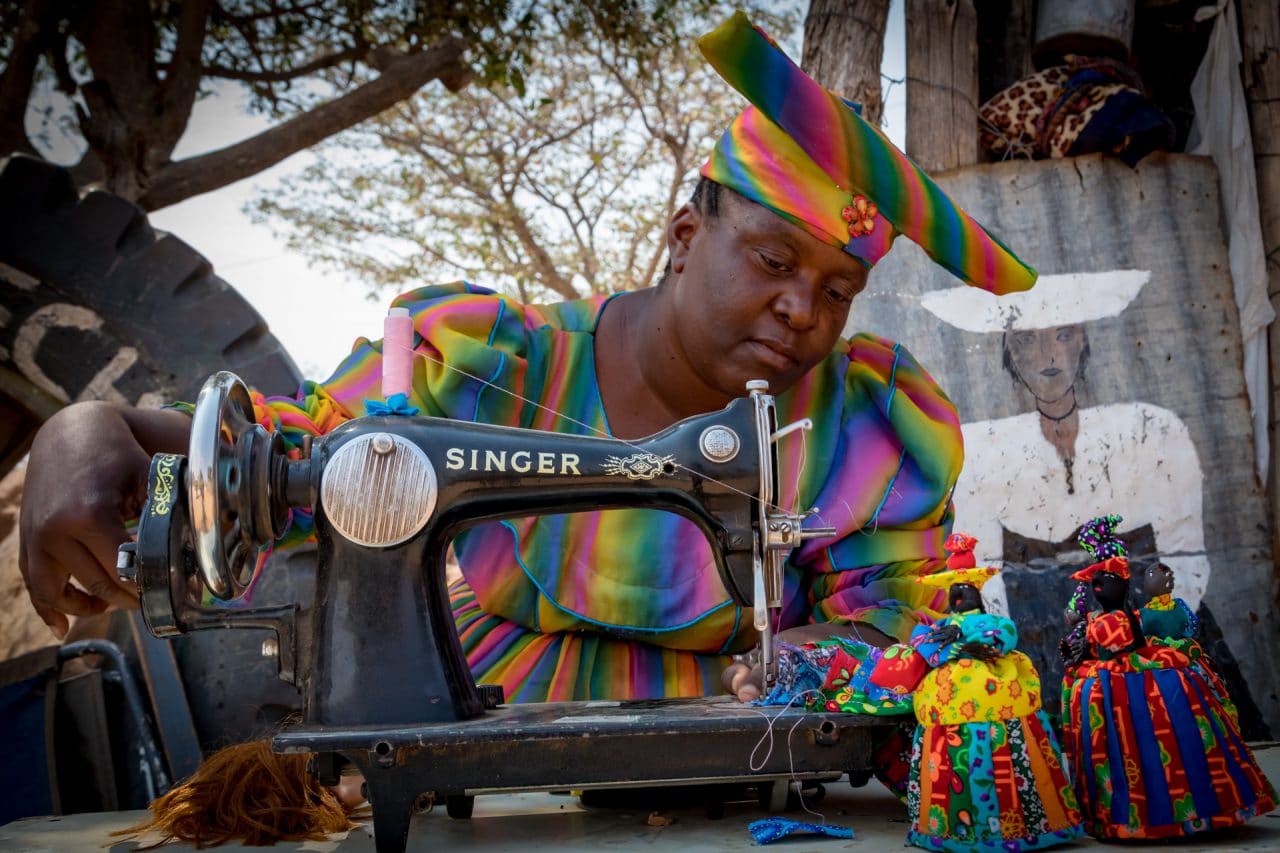 Herero Seamstresses - Stephan Kriesel